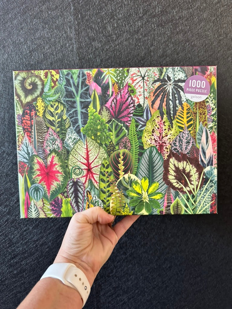 Houseplant Jungle Puzzle: 1000 piece – Blossom + Branch Houseplants